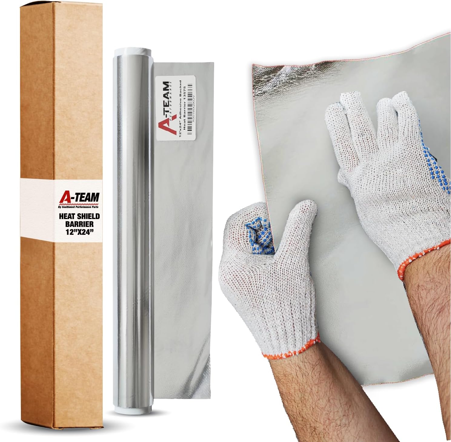 Amazon.com: Adhesive Backed Aluminized Fiberglass Heat Sheet Heat ...