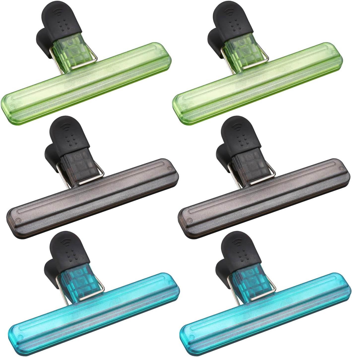 Amazon.com : Ninth Five 6 Pack Chip Bag Clips, 6 Inch Large Size ...