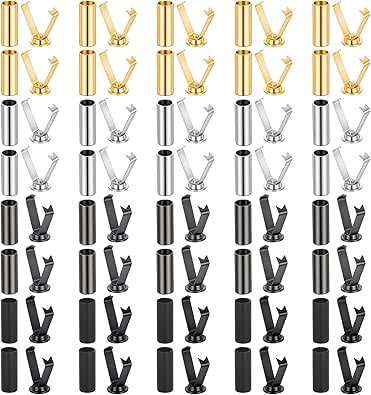 Amazon.com: LIQWEI 20Sets Shoelace Tips, 7mm Paracord End Caps, Alloy ...