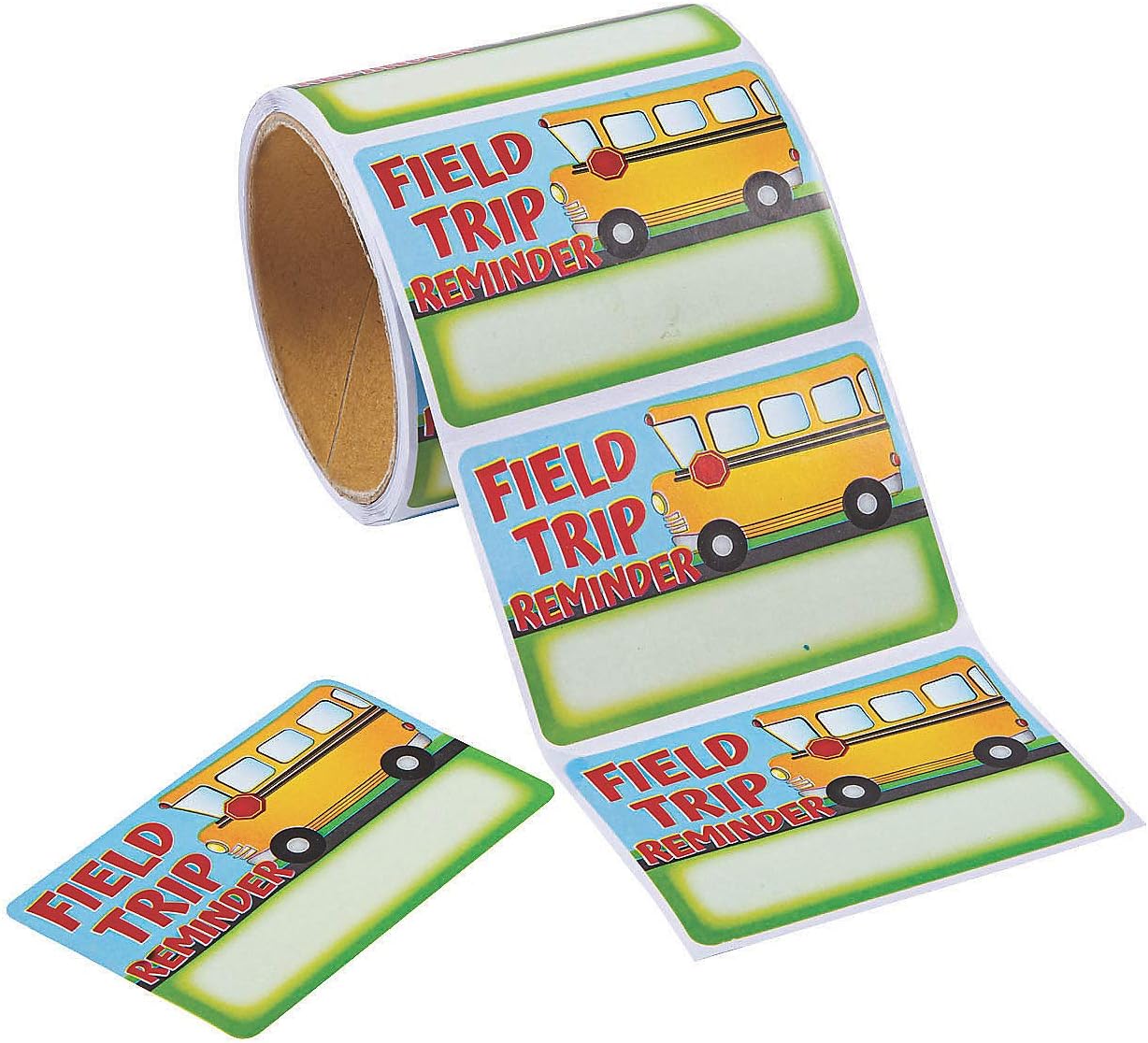 Amazon.com: Fun Express Field Trip Reminder Sticker - 1 Piece ...