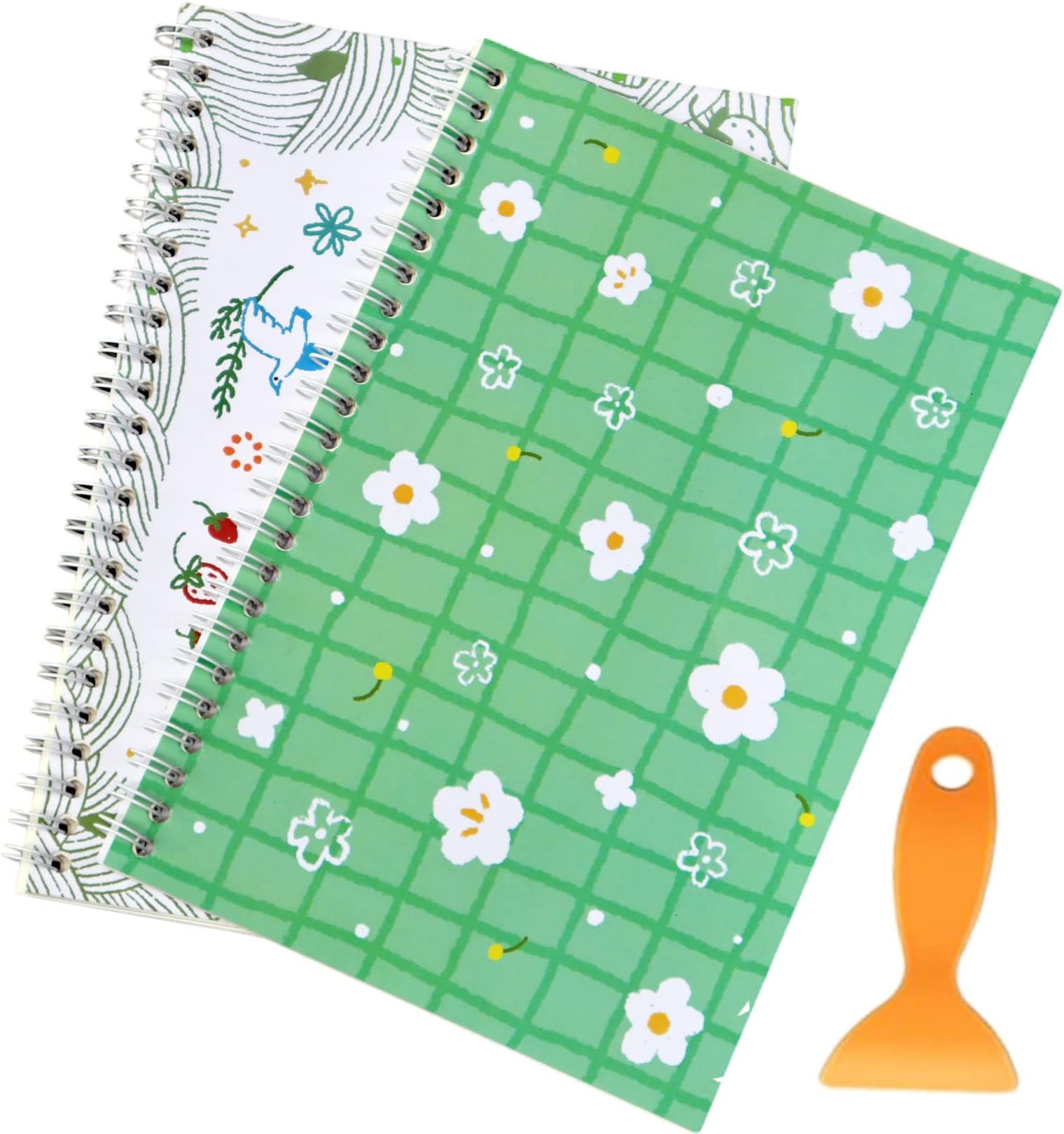 Amazon.com: 2 Pcs Sticker Book Collecting Album Reusable Sticker ...