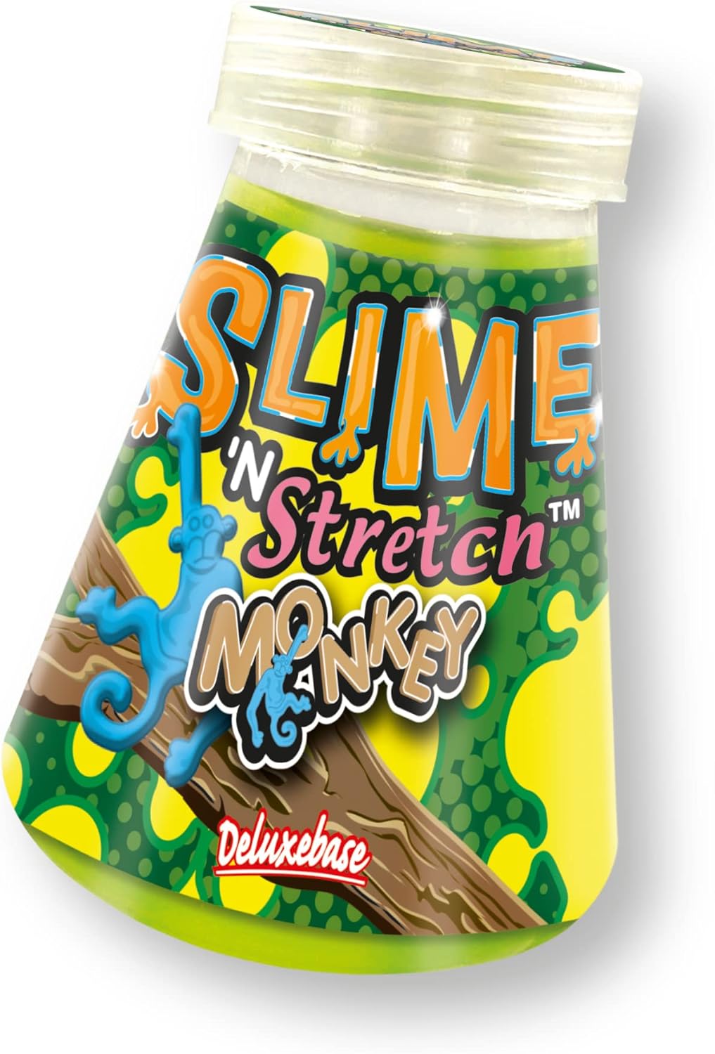 Deluxebase Slime ‘n’ Stretch – Monkey from Squishy Magic Putty for Kids ...