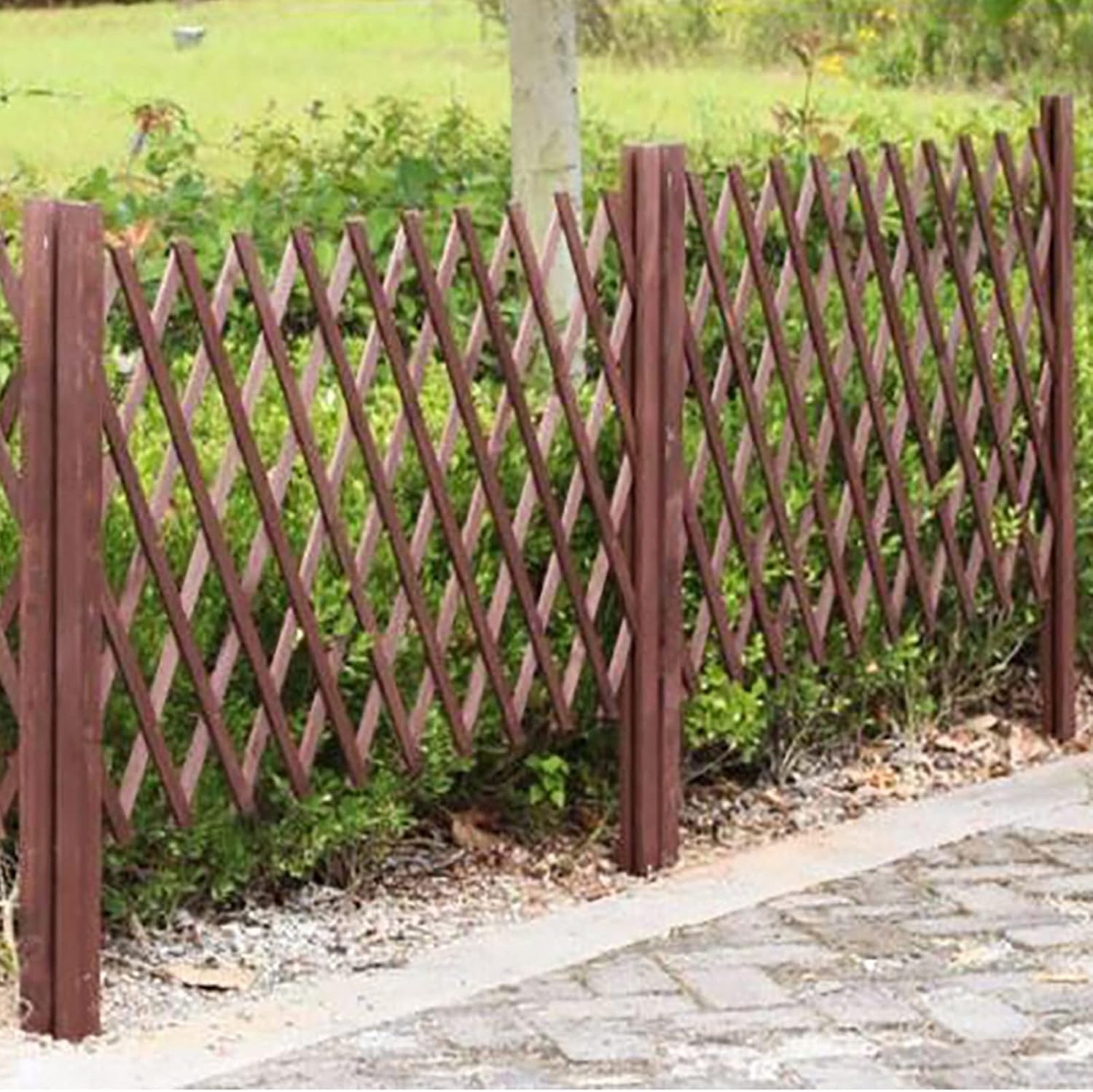 Expandable Barricade Garden Climbing Plant Stand Expandable Wooden ...