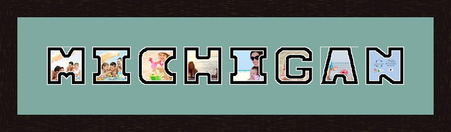 Amazon.com: Art to Frames Double-Multimat-835-818/89-FRBW26061 Michigan ...