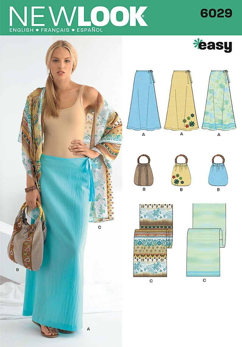 Amazon.com: Simplicity Creative Group, Inc New Look Sewing Pattern 6029 ...
