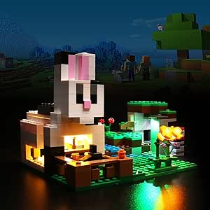 PIPART LED Light Kit for Lego 21181 Minecraft The Rabbit Ranch House ...