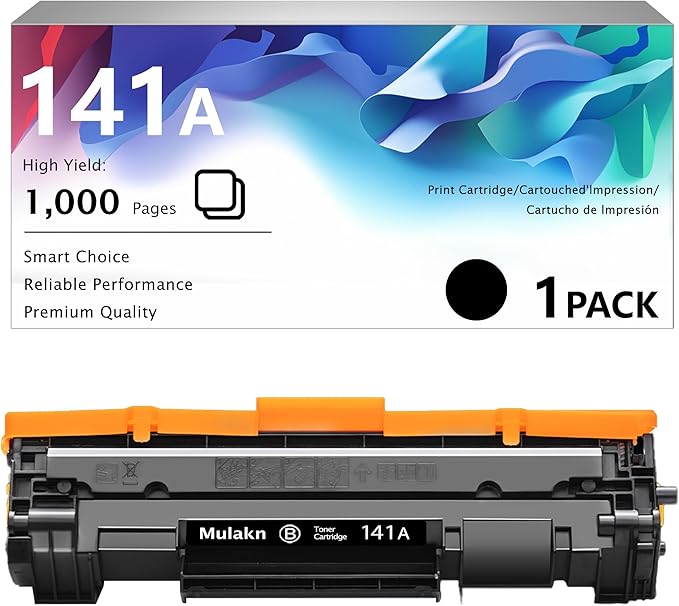 Amazon.com: 141A for HP 141A Black Toner Cartridge Works with HP ...