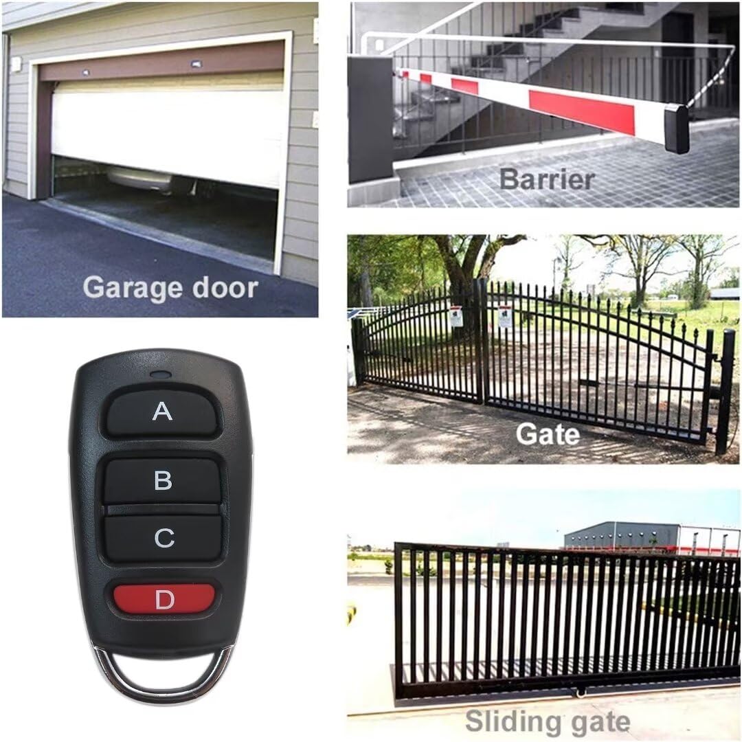 New 433mhz Garage Door Remote Control Remote Cloner for Electric Gate ...