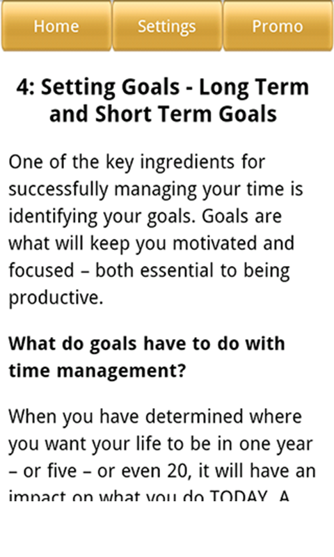 Time Management - Making Your Time Count:Amazon.com:Appstore for Android