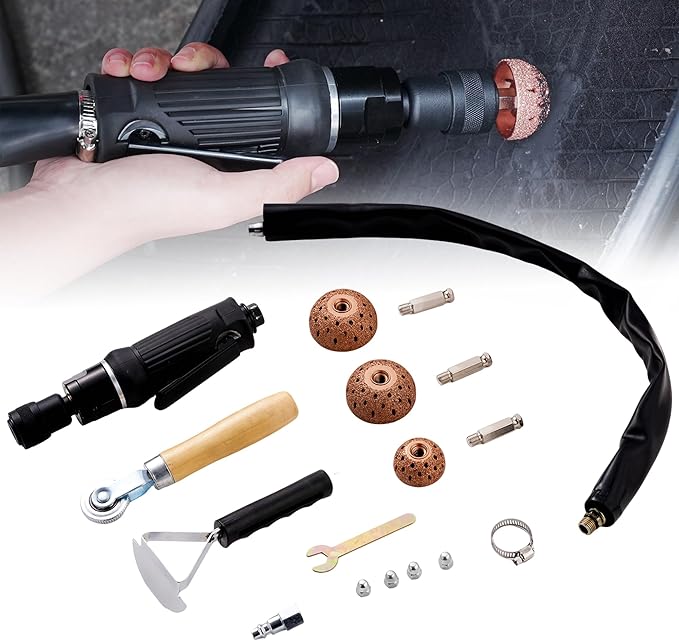 Amazon.com: Low Speed Air Tire Buffer, Tire Buffer Full Kit Repair ...