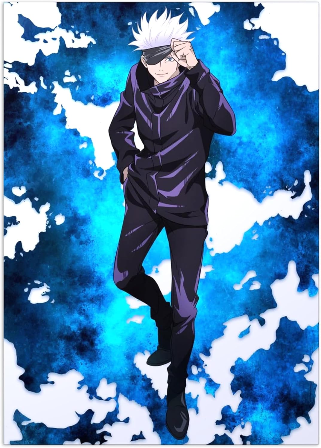 Amazon.com: Displate Metal Poster Jujutsu Kaisen - JJK Characters Gojo ...