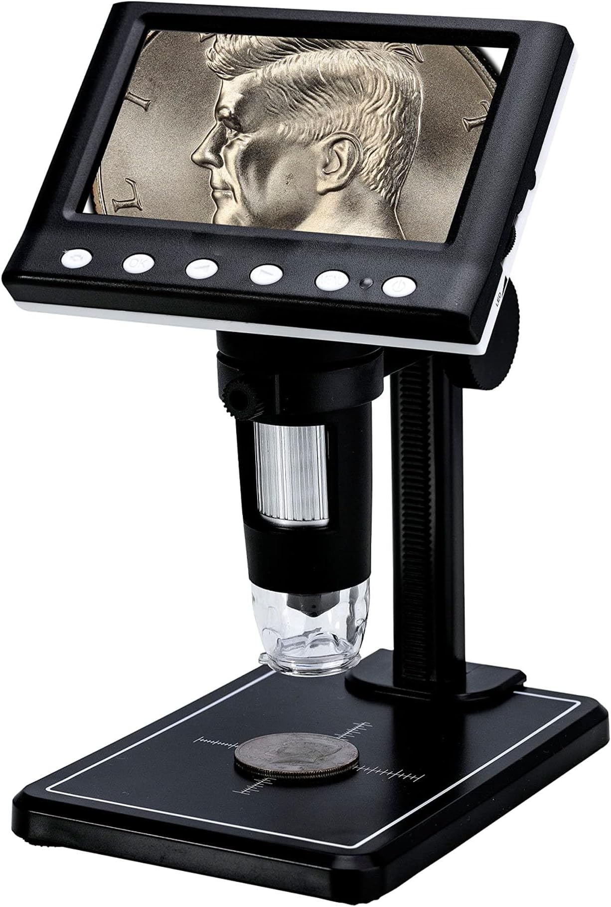 Amazon.com : DM7 4.3 inch Coin Microscope, 720P HD,4.3" LCD Digital ...