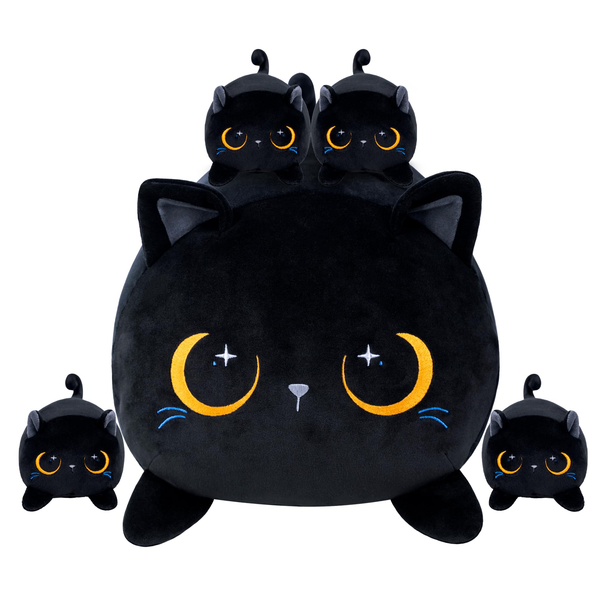Baby Black Cat Cartoon
