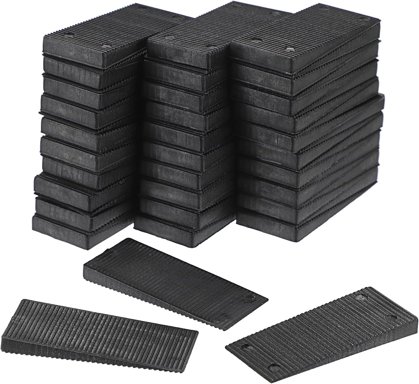 SUMNACON 60 Packs Plastic Composite Shims Leveling Wedges, Heavy Duty ...