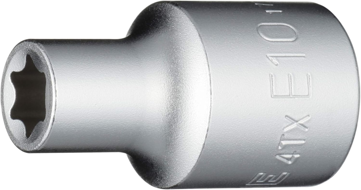Amazon.com: Tone HP4TX-E10 E-Type Torx Socket 1/2 inch (12.7 mm) Drive ...