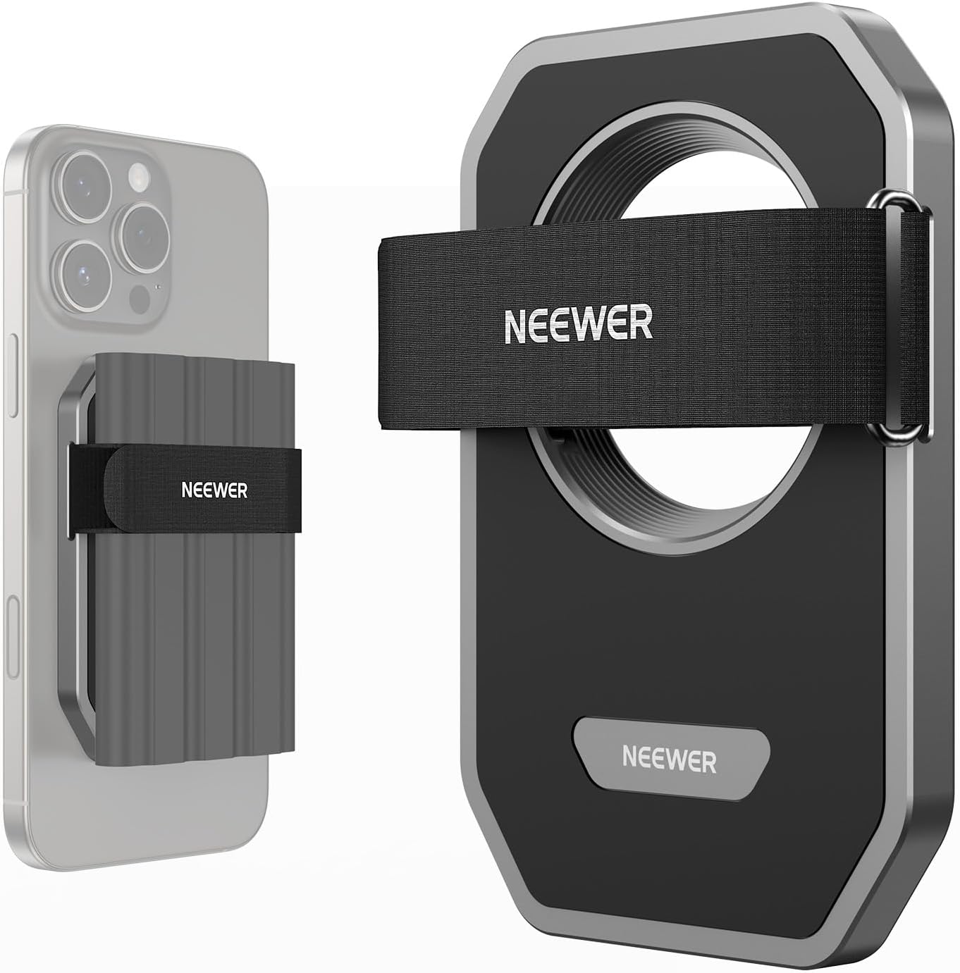 NEEWER Magnetic SSD Holder with Universal Touch Fasteners Compatible ...
