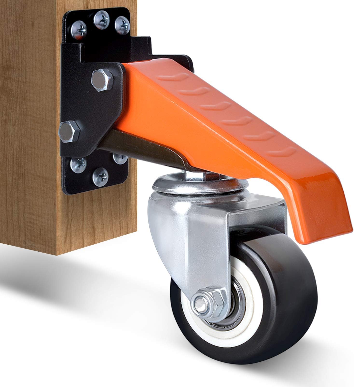 GBL 4 Roulettes Pivotantes Pour Meubles + Vis - 65mm Jusqu'à 225KG ...