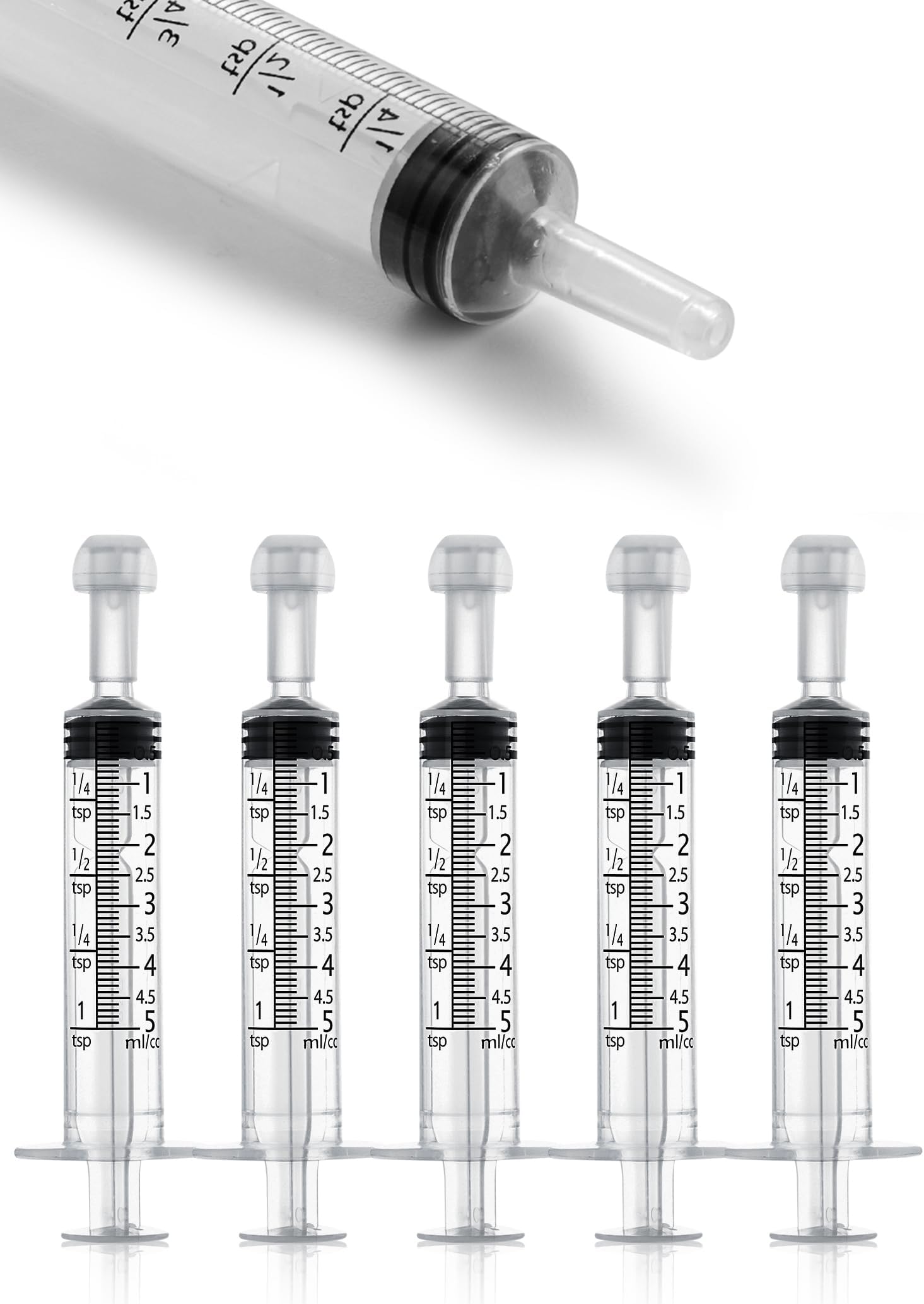 Amazon.com: Monoject Oral Syringe 3ml Clear - Box of 100 : Health ...