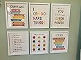 Amazon.com: 97 DECOR Kids Affirmation Wall Decor - Positive ...