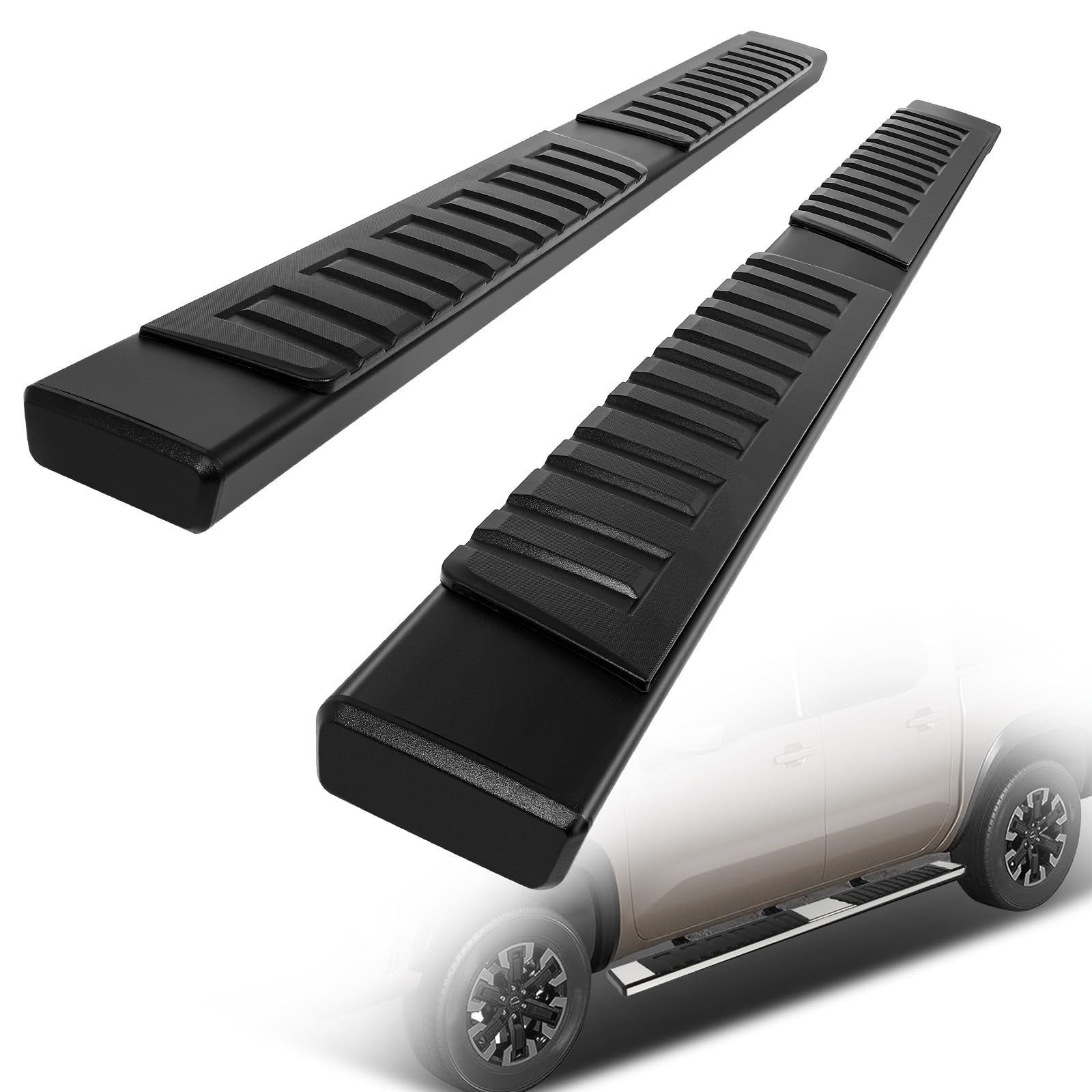 Amazon.com: SCITOO 6 Inches Nerf Bar Running Boards Fit for Nissan ...