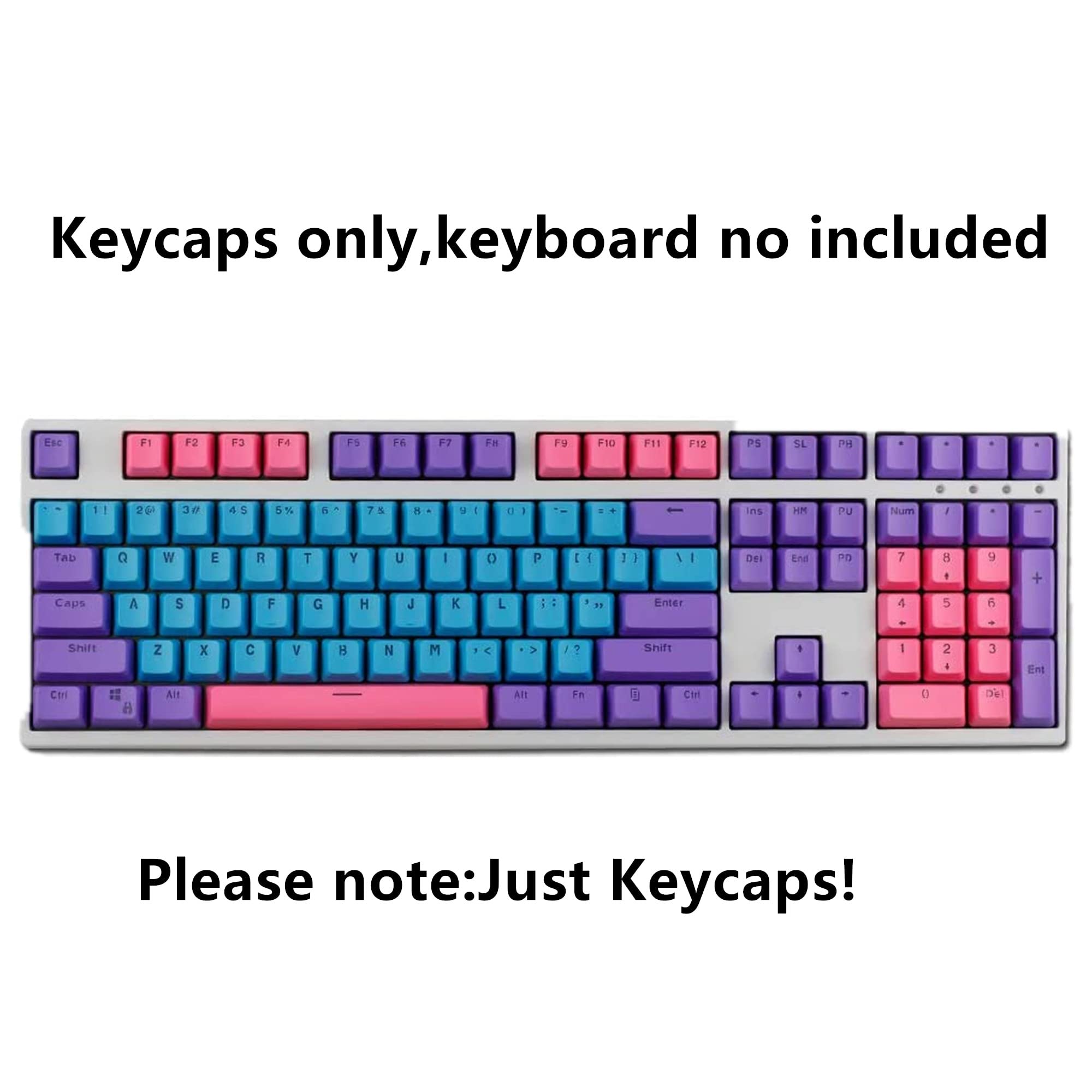 Buy BOYI 108 Key OEM Profile PBT Keycap Keycaps Set for Mechanical ...
