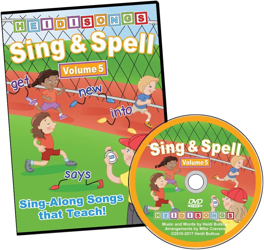 Sing & Spell Vol. 5 Animated DVD: Amazon.ca: Movies & TV Shows