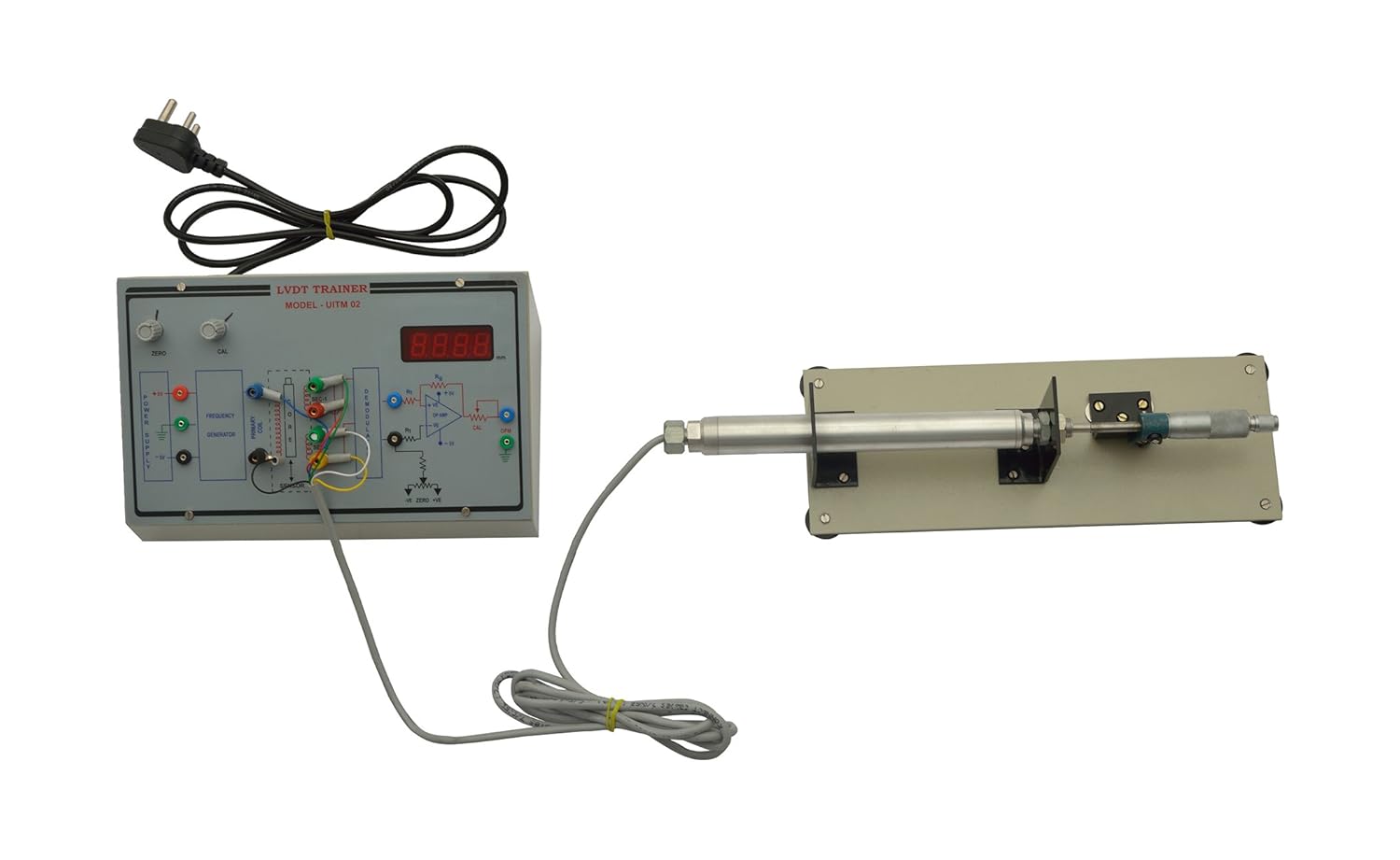 ELSHADDAI LVDT or Displacement Measuring Setup (Grey) : Amazon.in ...