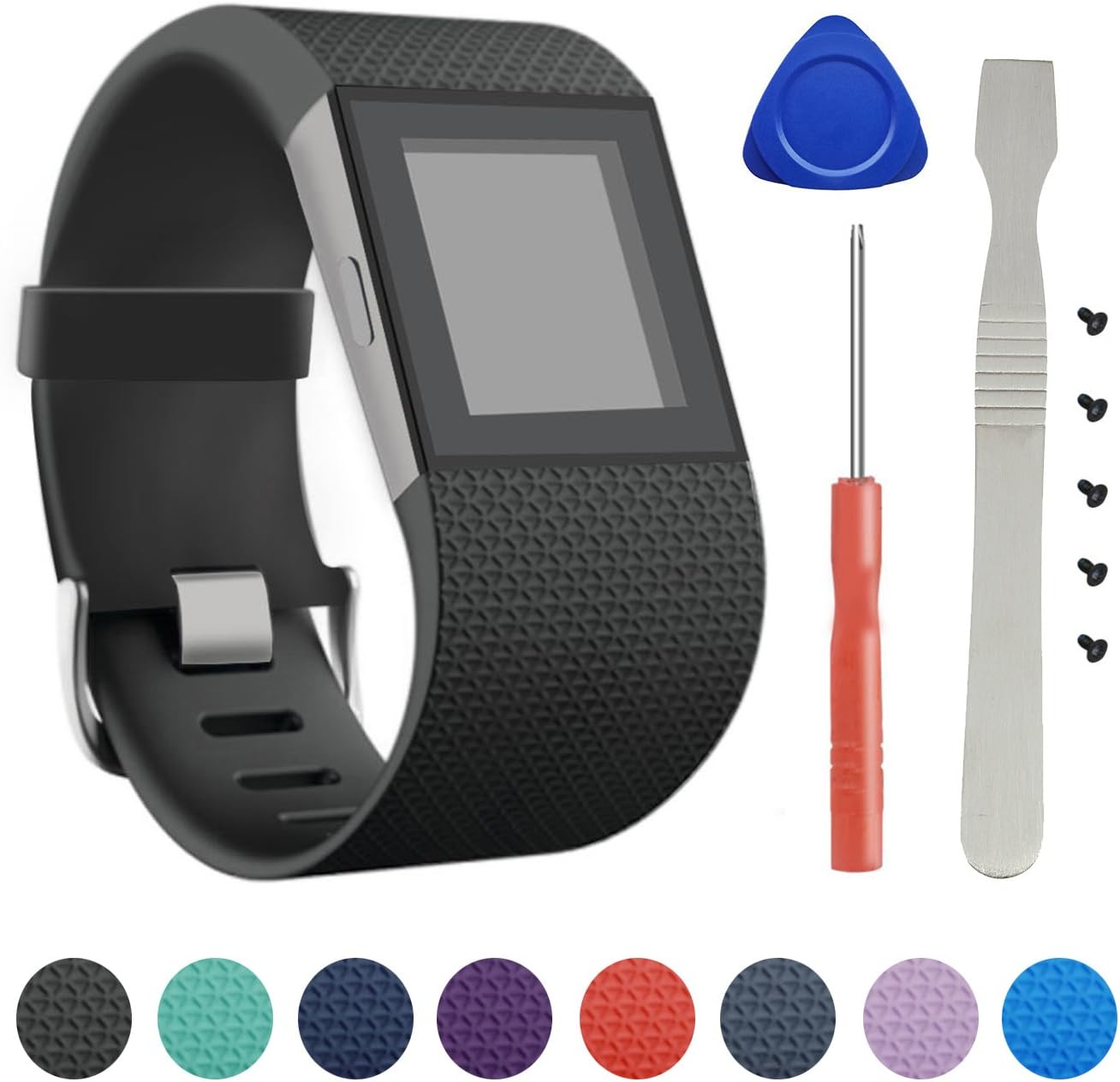 Amazon.com: BeneStellar for Fitbit Surge Band, Newest TPU Bracelet ...
