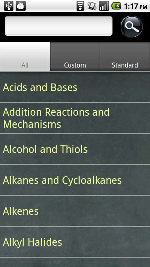 Organic Chemistry Flashcards - App on Amazon Appstore