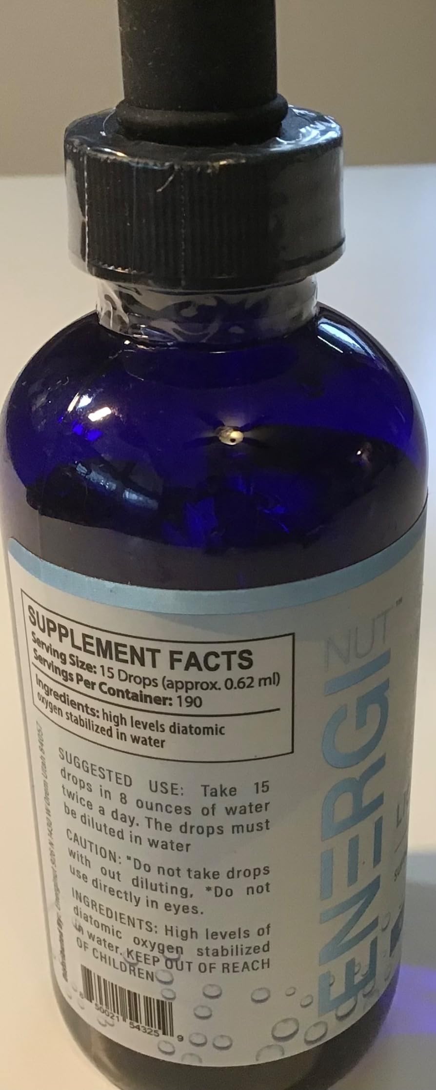 Amazon.com: ENERGI Liquid Oxygen Supplement, Improves Strength & Energy ...