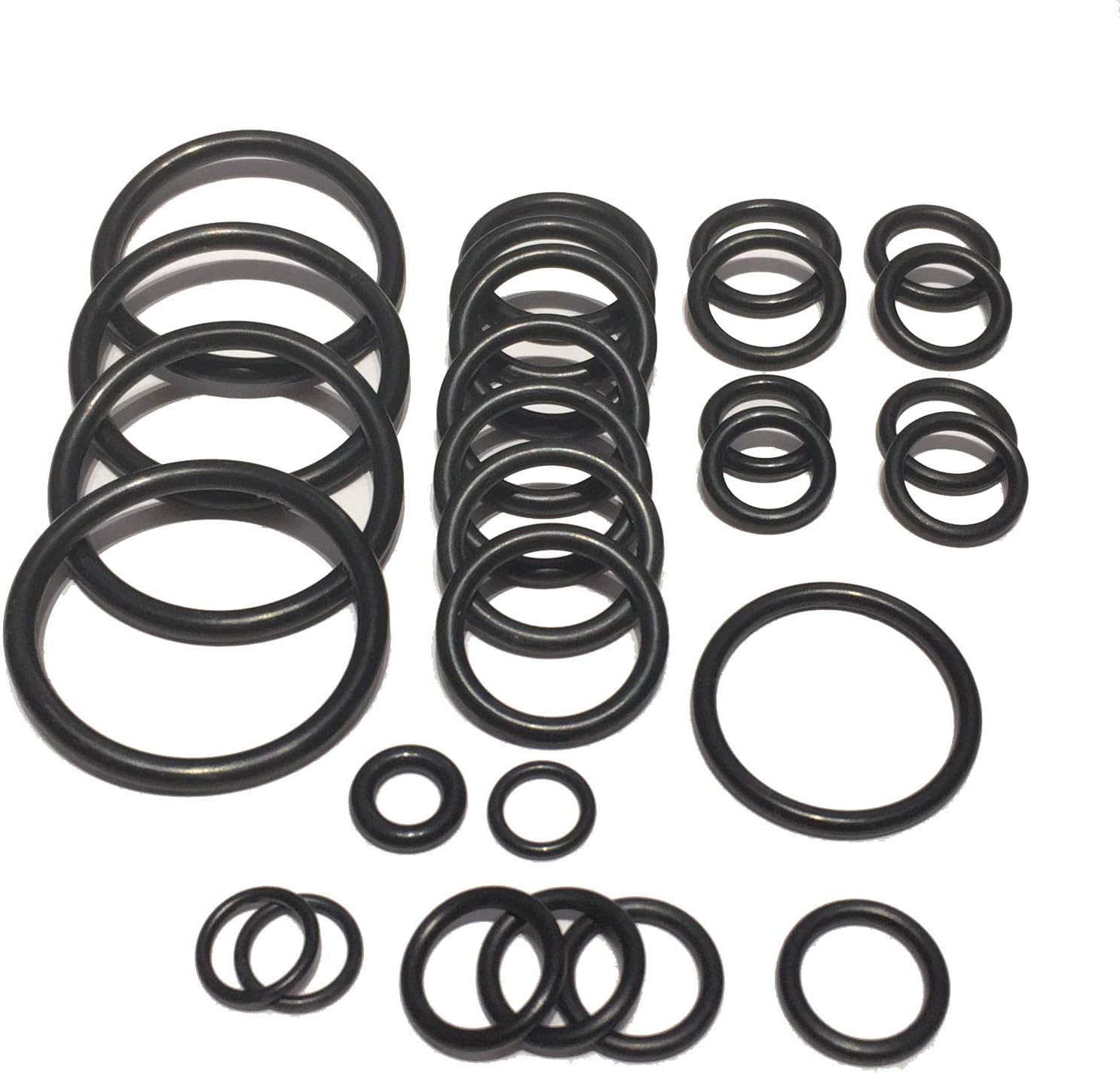 Amazon.com: Cooling system radiator hoses O ring set for BMW E90 E91 ...