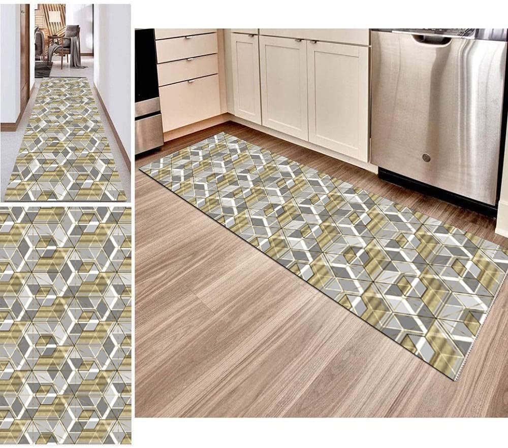 Hallway Runner Rug Entryway Kitchen Floor Carpet, 43 Inch Wide x Your ...