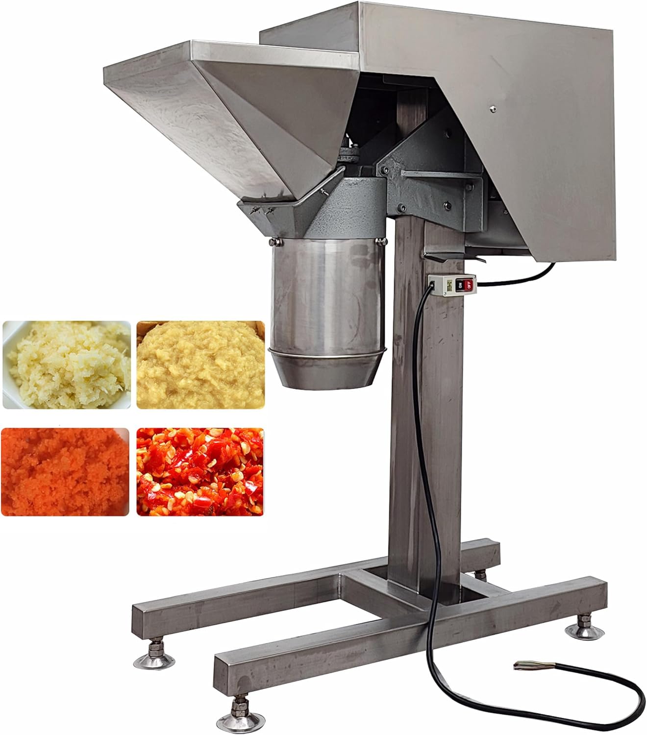 Amazon.com: TECHTONGDA Fruit Vegetables Grinder Crusher Tomato Paste ...