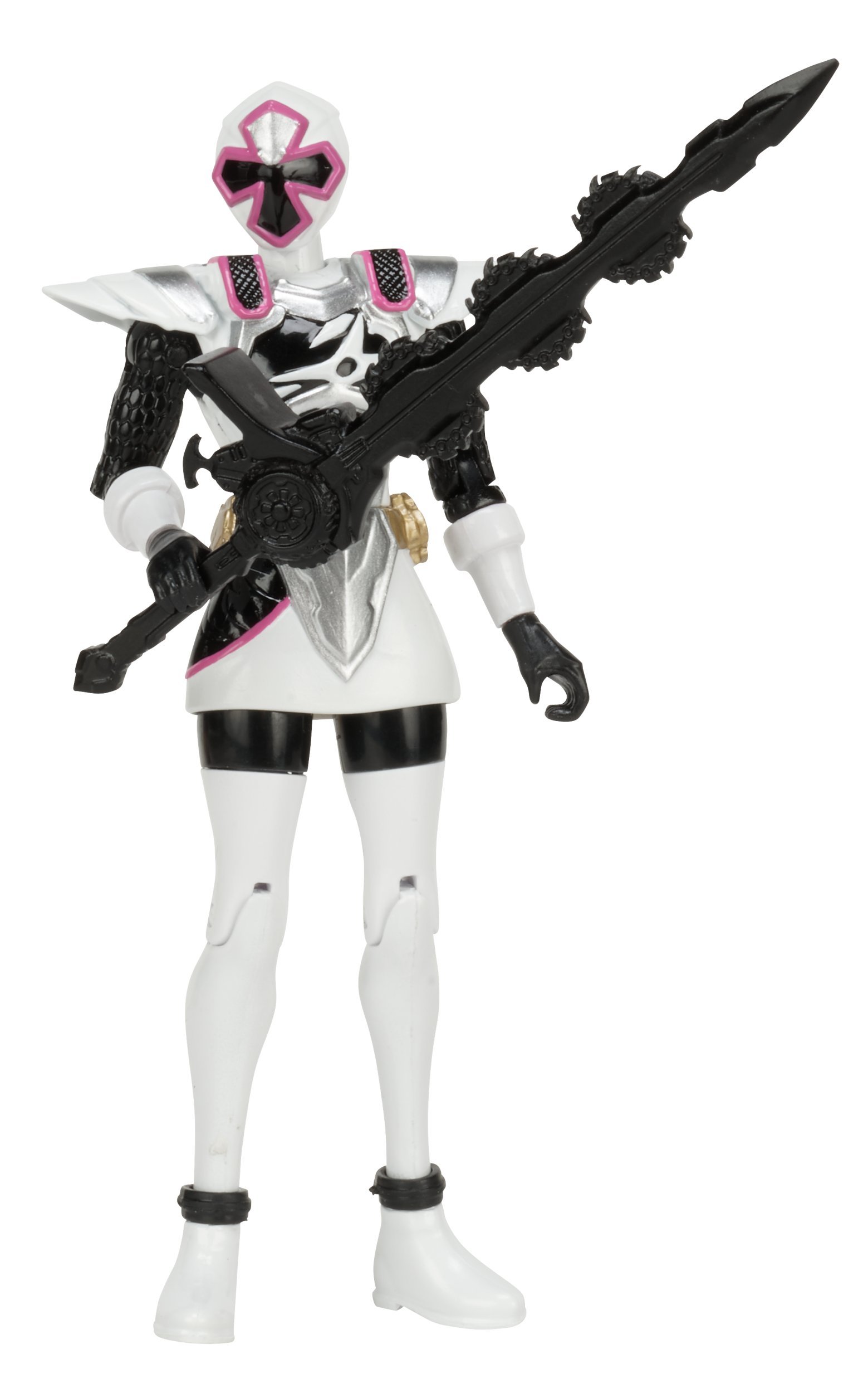 Power Rangers Ninja Steel 5-Inch Ninja Master Mode White Ranger Figure ...