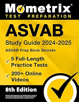 ASVAB Study Guide 2024-2025 - 5 Full-Length Practice Tests, ASVAB Prep ...