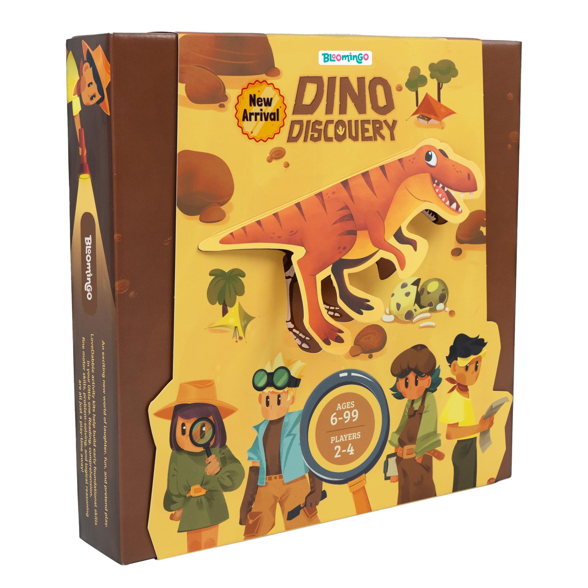 Buy Bloomingo Board Game - Dino Discovery - Game For Kids, Children (6 ...