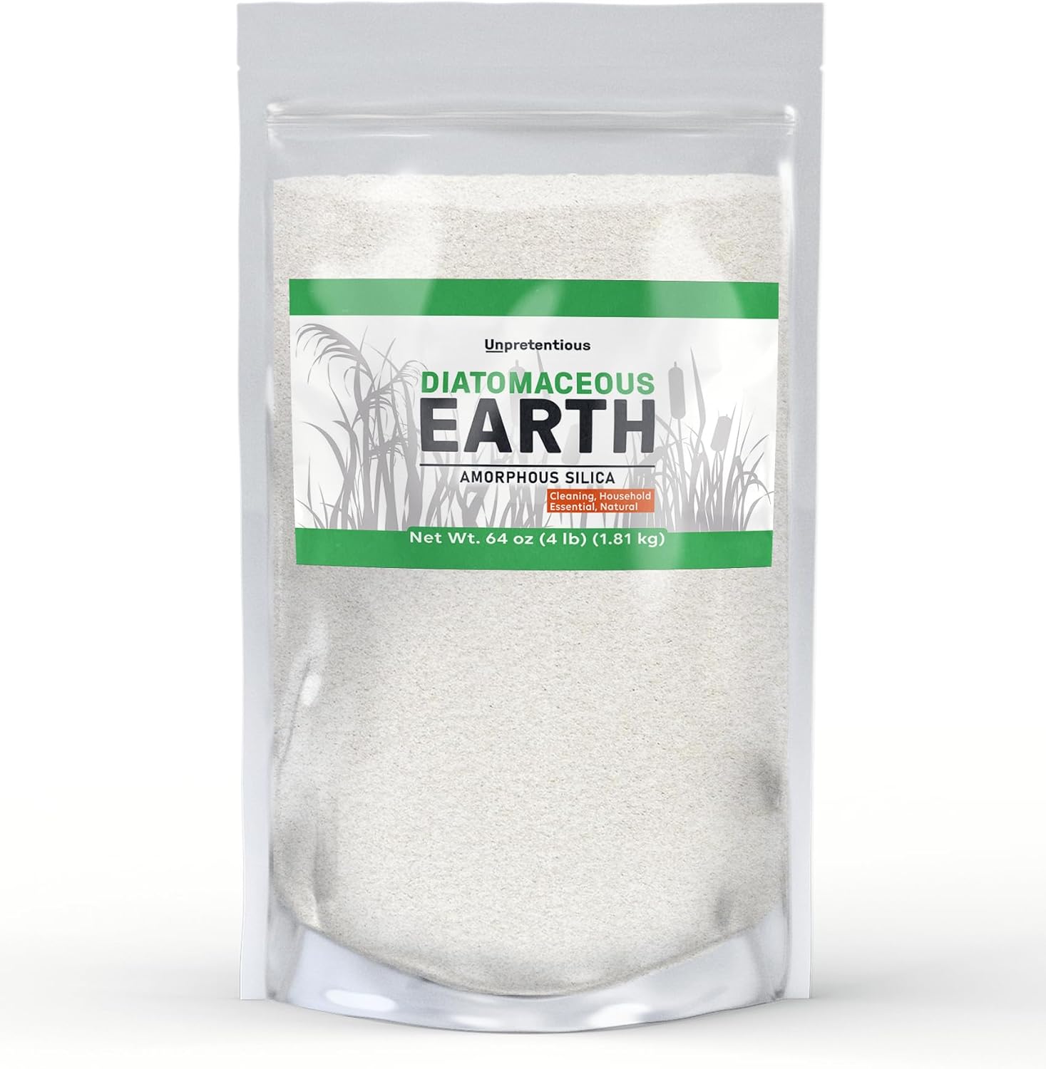 Amazon.com: Unpretentious Diatomaceous Earth, 4 lb, Freshwater ...