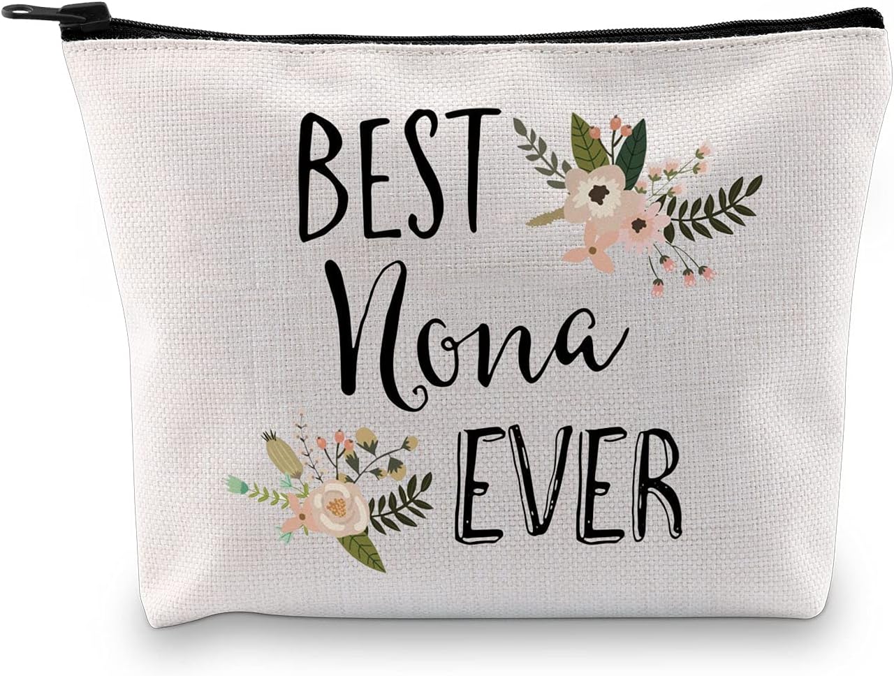 Funny Nona Gift for Grandma Best Nona Ever Cosmetic Bag from ...