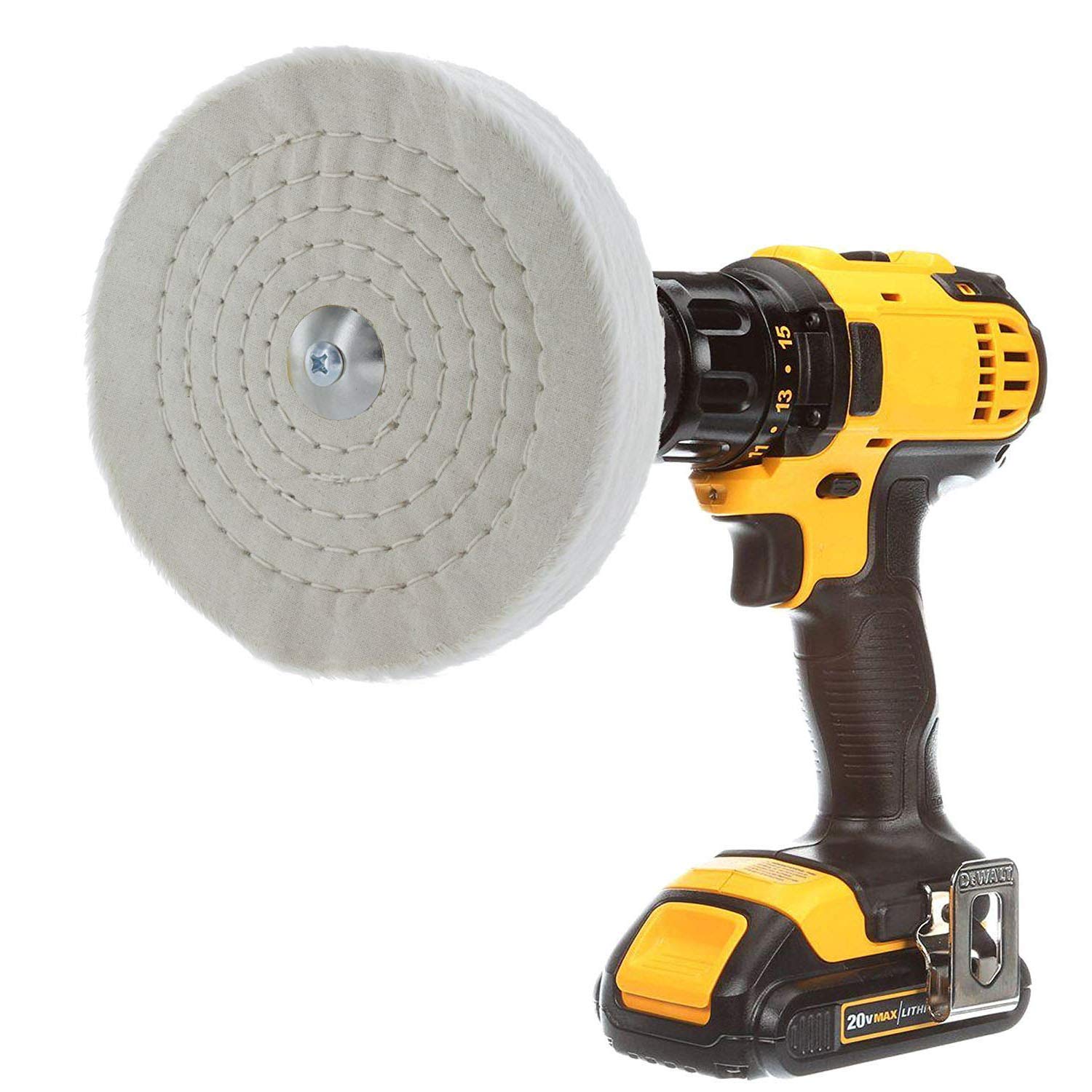 Buy DIY Crafts Extra Thick Buffing Polishing Wheel 4/5/6"inch ( 50 Ply ...