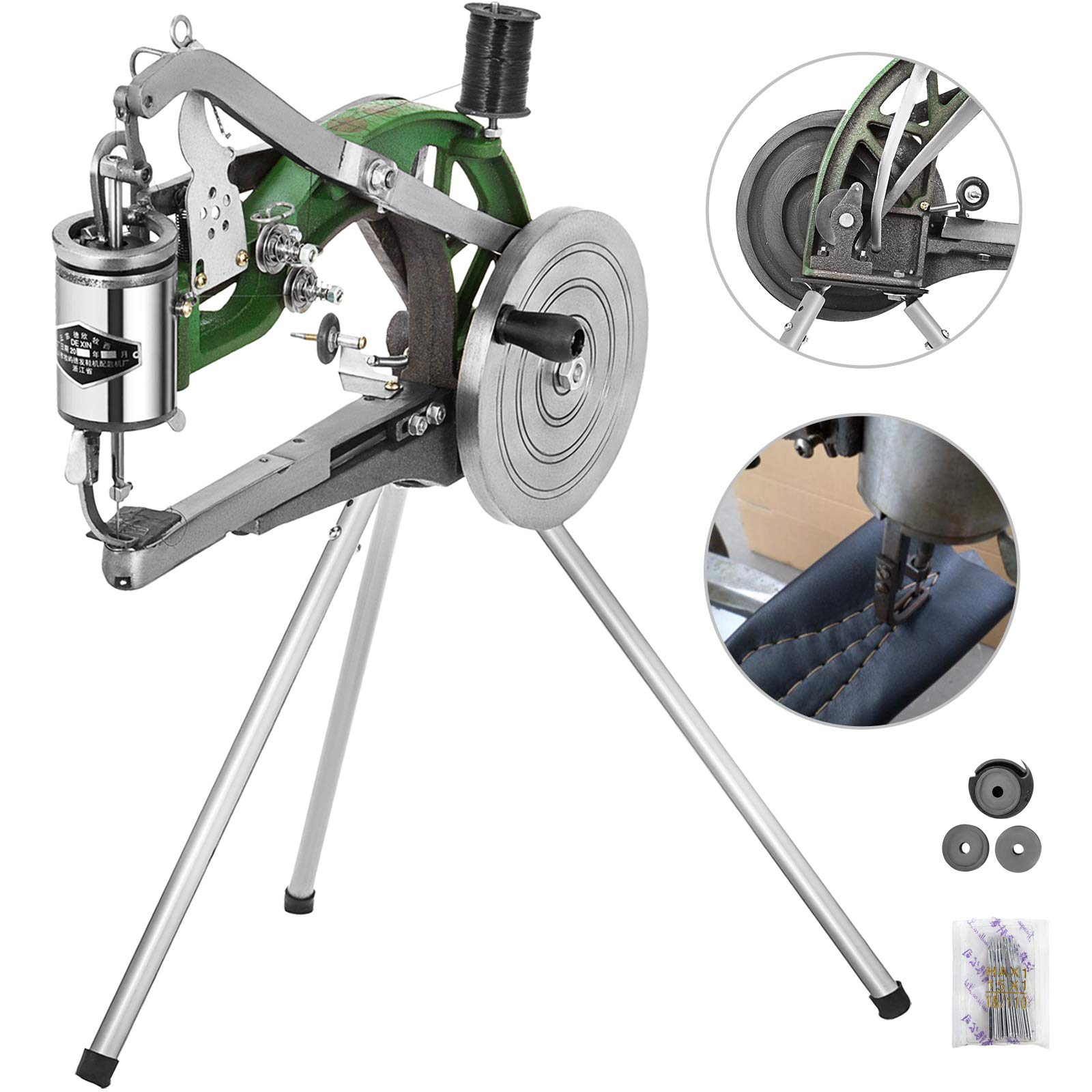 Buy VEVOR Hand Machine Cobbler Shoe Repair Machine 5mm Sewing Thickness ...