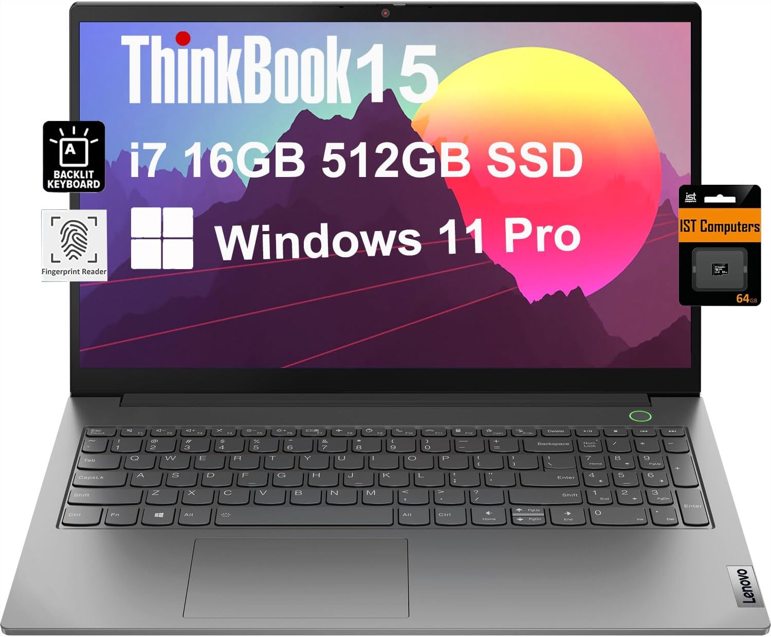 Amazon.com: Lenovo ThinkBook 14 G4 IAP 21DH00D8US 14" Notebook - Full ...