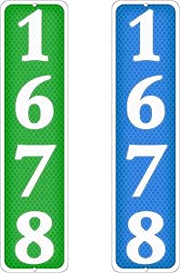 Amazon.com: YIPTOUR Custom Reflective 911 Address Sign for House, 10"x3 ...