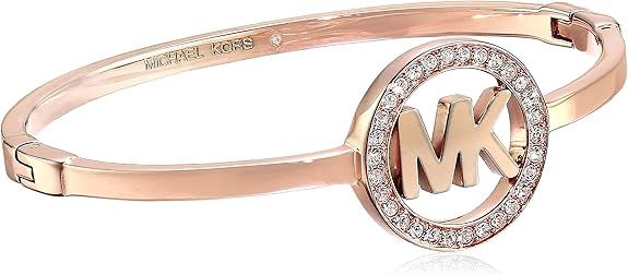 Amazon.com: Michael Kors MK Logo Bangle Bracelet: Clothing, Shoes & Jewelry