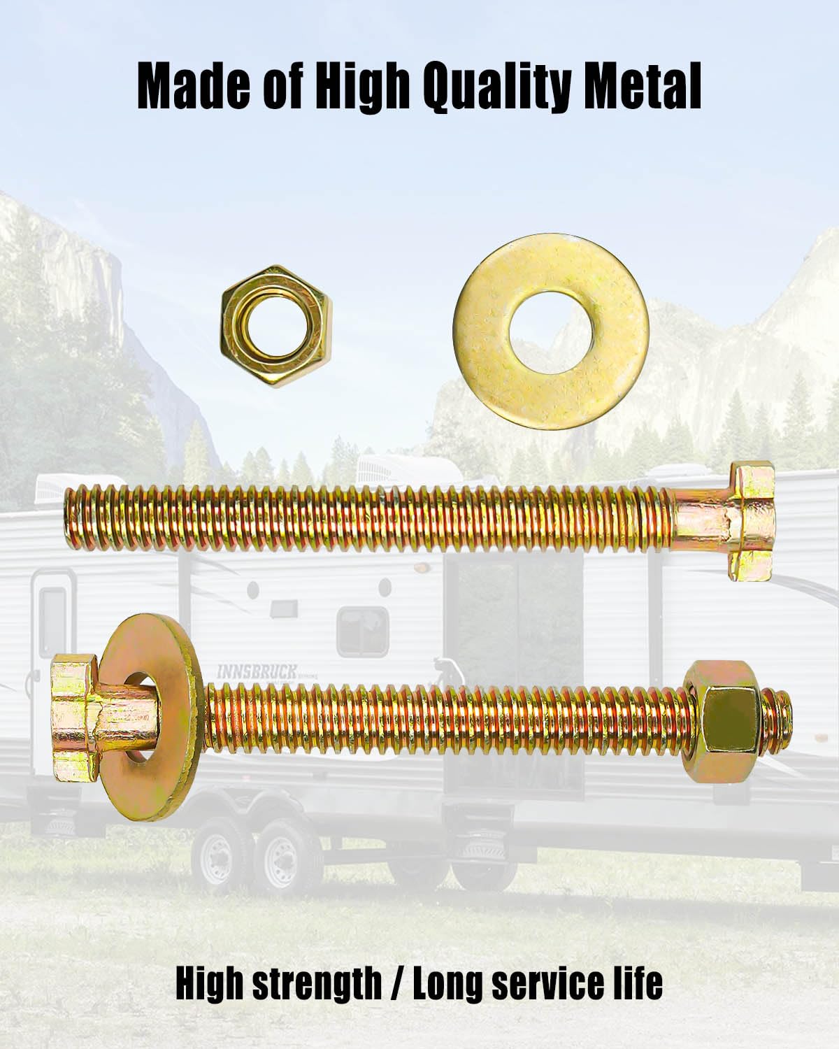 Snapklik.com : 1 Pack Brake Cage Bolt, Cagebolt For Semi Truck, Release ...