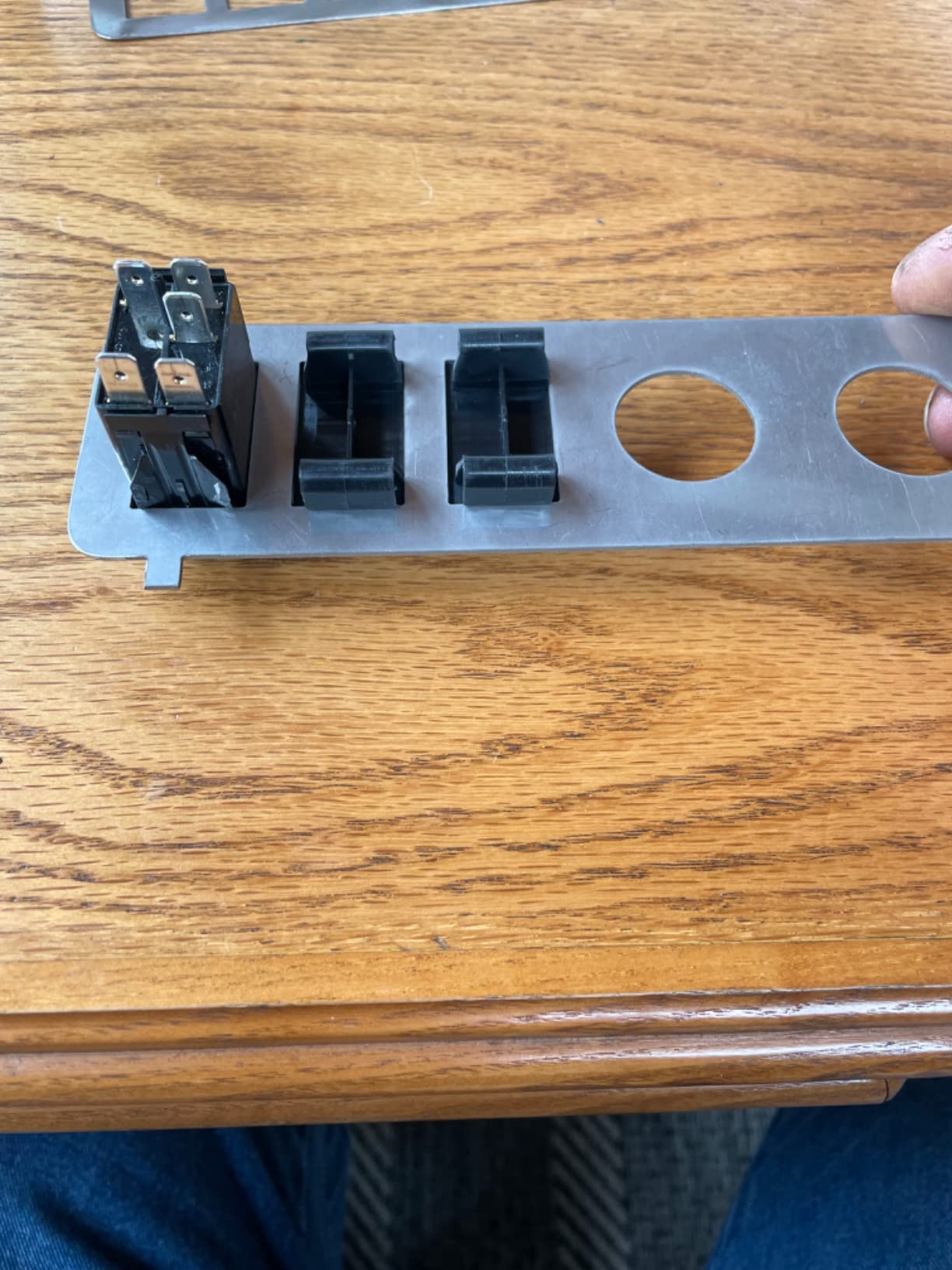 Amazon.com: AutoEC 4pcs Rocker Switch Panel Black ABS Rectangular ...