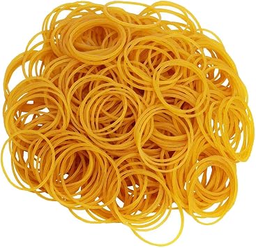 Rubber Bands, 100Pcs Bank Paper Bills Money Euro Pound Elastic ...