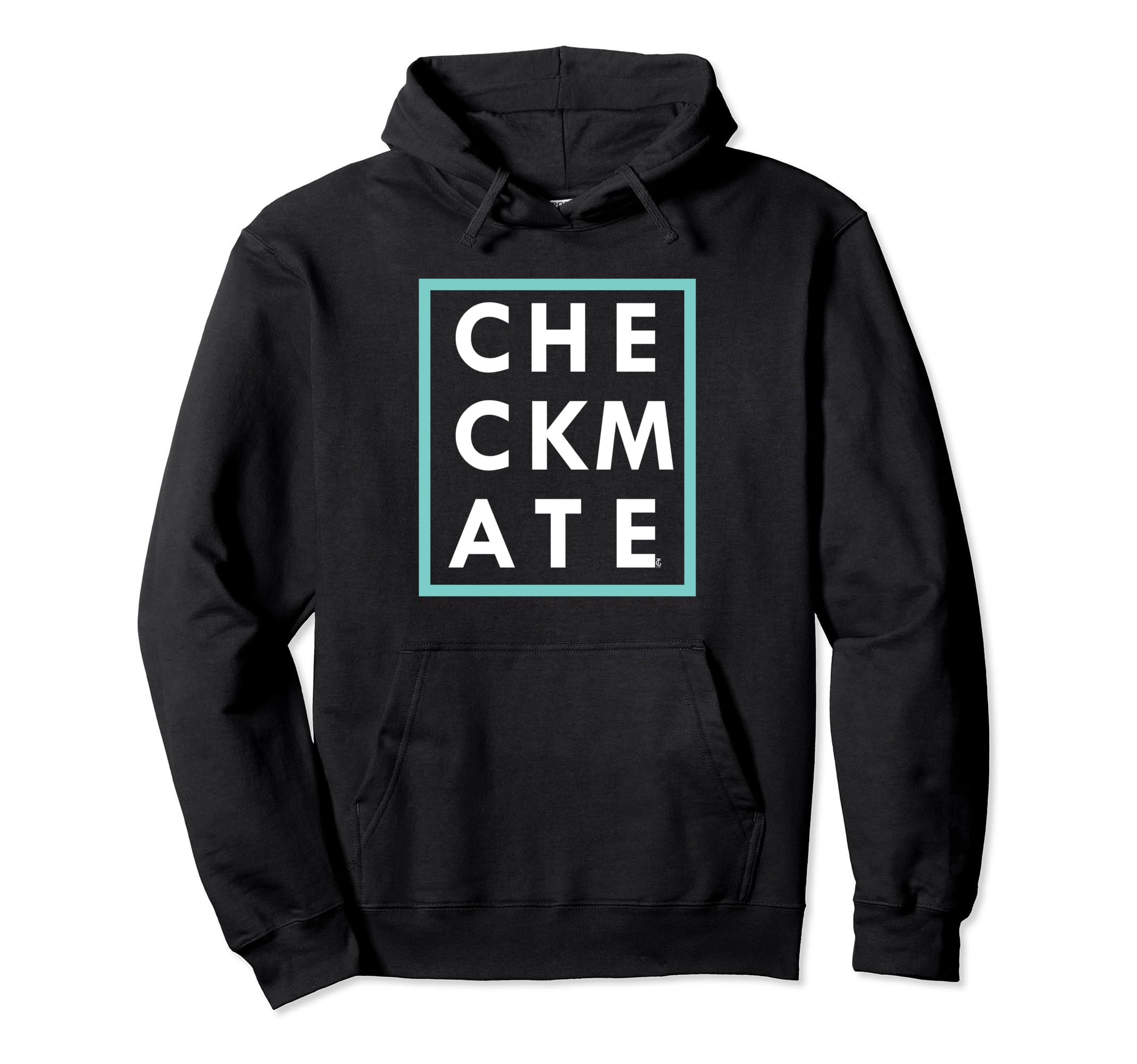 Chess Player Checkmate Modern Checker Typography gift Pullover Hoodie ...