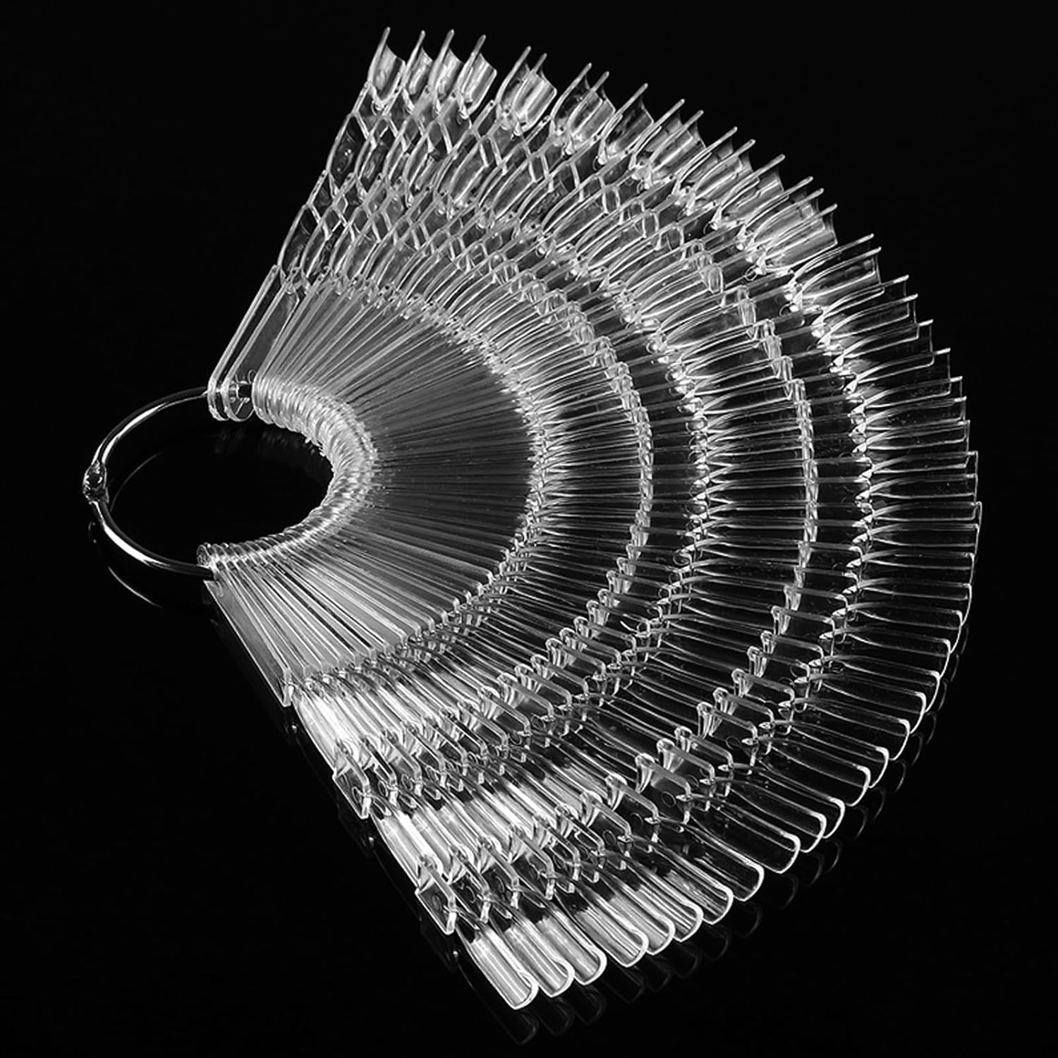 luoshaPUCY 150pcs Nail Art Tips Sample Sticks Colour Nail Art Practice ...