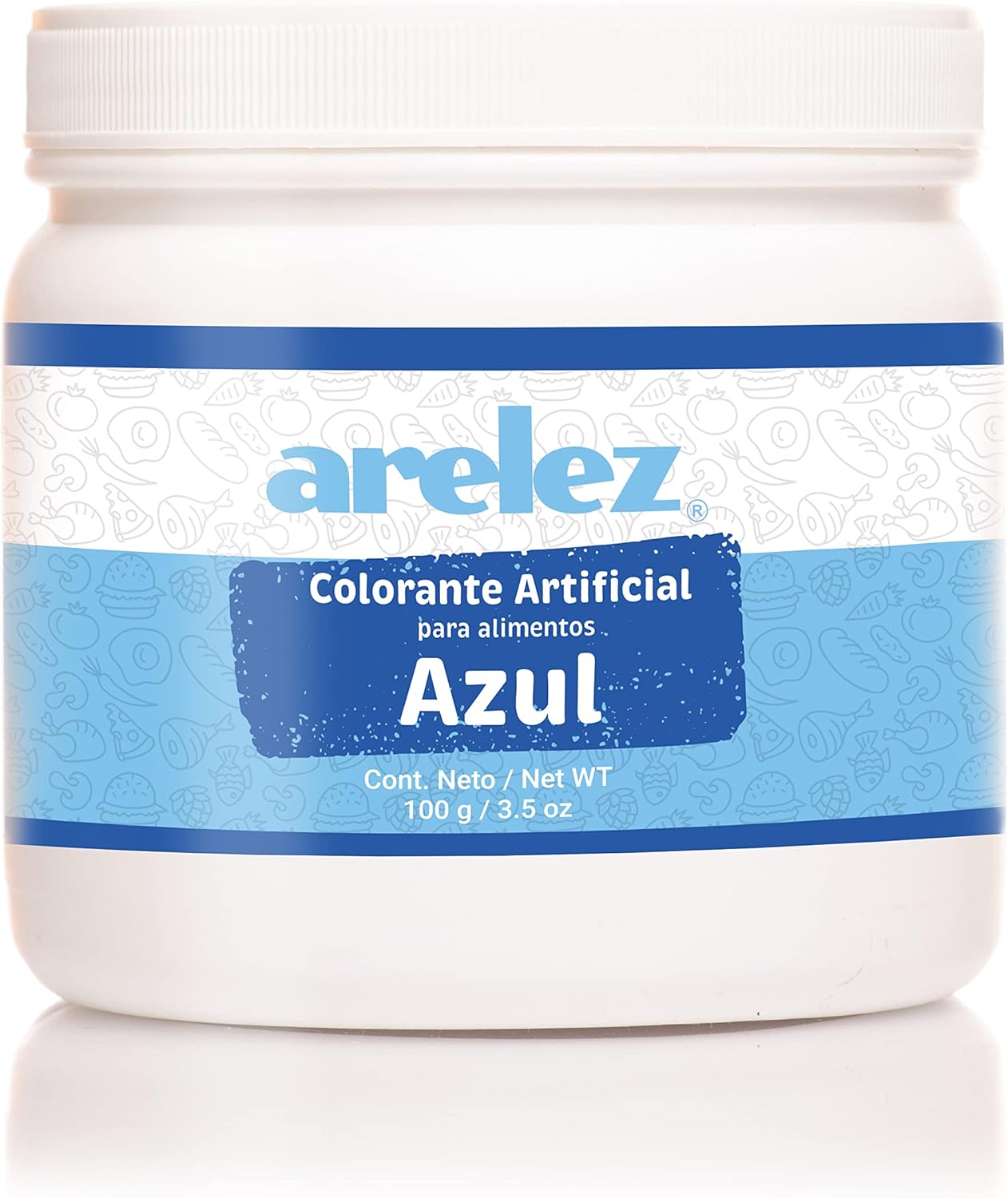 Colorante Color Comestible AZUL en Polvo 100 g ARELEZ : Amazon.com.mx ...