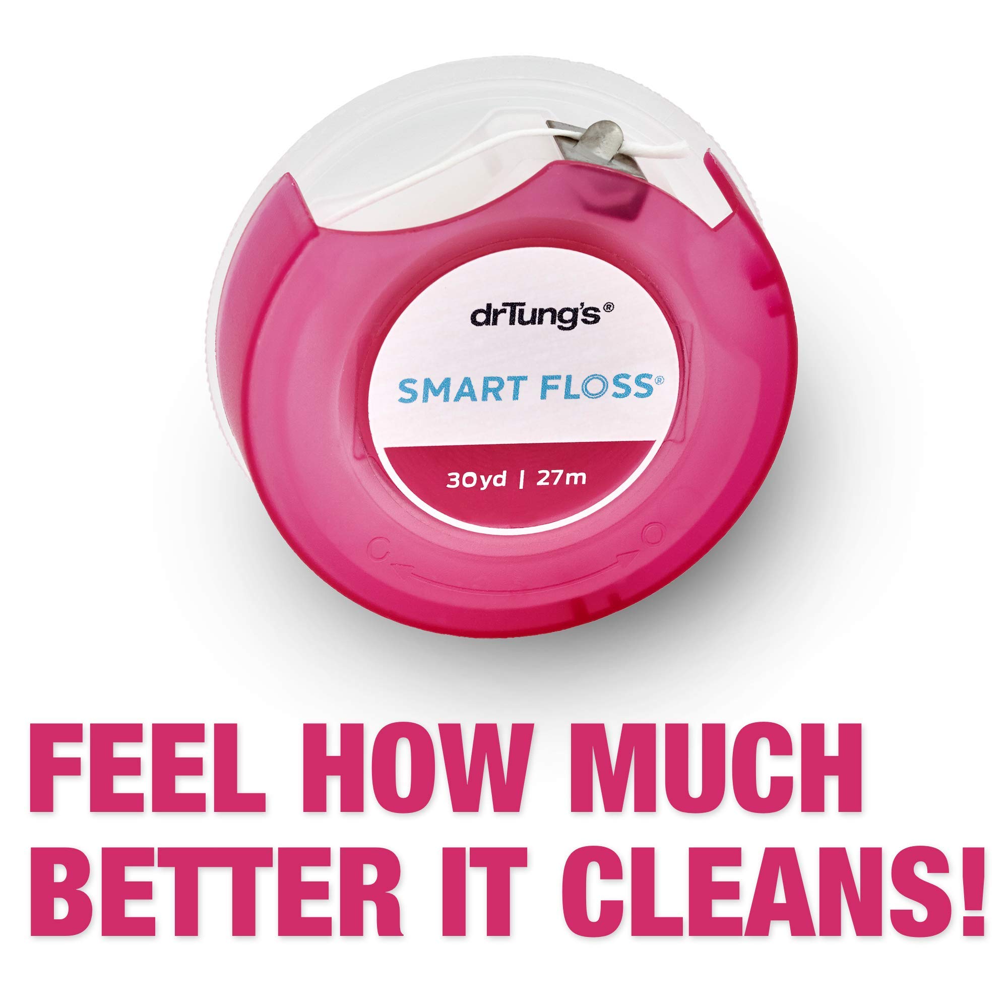 DrTung's Smart Floss - Natural Floss, PTFE & PFAS Free Floss, Gentle on ...